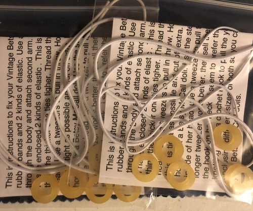 2 Kits Vintage 8" Betsy McCall Doll Replacement Parts To Reattach Heads ...