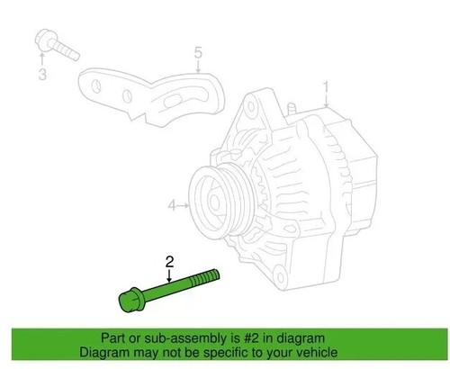 GENUINE Alternator Mount Bolt 90105-10075 for Toyota & Lexus = | eBay