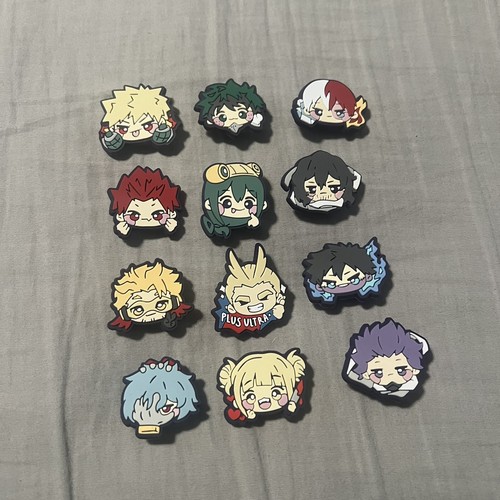 MHA Anime Boku no My Hero Academia Show Cute Chibi Croc Charms Jibbitz ...