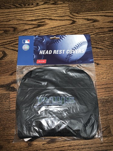 MLB Head Rest Covers Set of 2 Embroidered Team Logo by ProMark Select ...