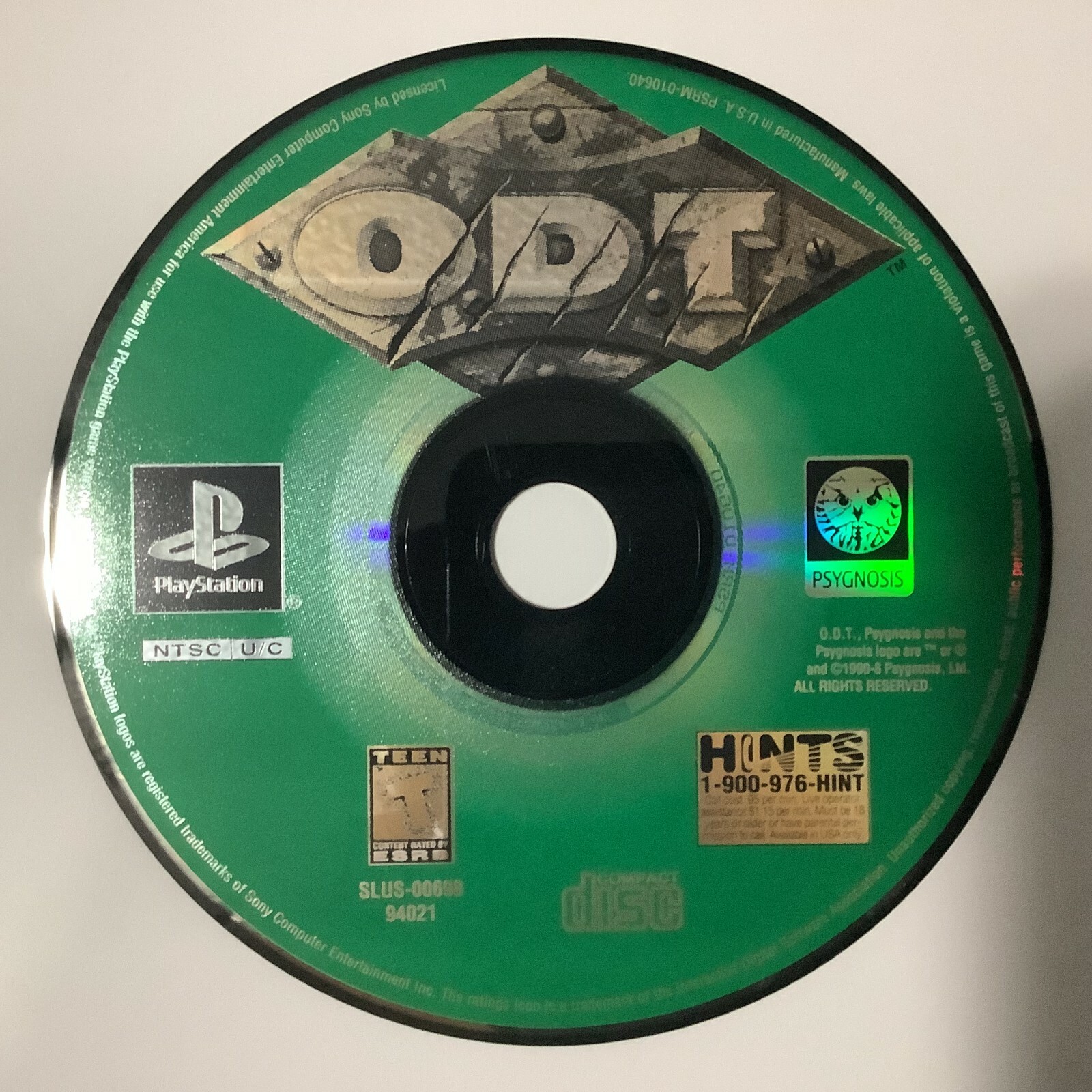 O.D.T.: Escape... Or Die Trying Value - GoCollect (playstation-1-ps1 ...