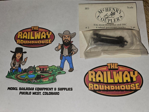 McHenry Couplers MCH-2 HO Automatic and Magnetic Couplers for IHC and ...