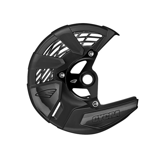 Cycra Tri Flow Front Disc Cover Kit Black For YAMAHA YZ250F YZ450F FX ...
