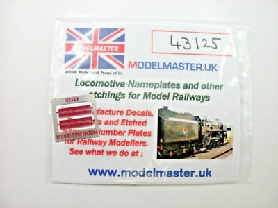 Oo Gauge Nameplates in Oo Gauge Model Railway Locomotives for sale ...