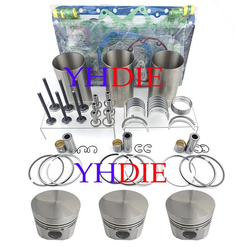 D782 Engine Overhaul Rebuild Kit FOR Kubota D782 D782E Engine B7410 ...