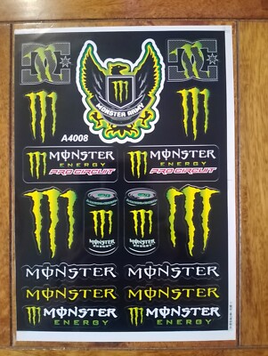 Monster Energy Stickers for sale | eBay