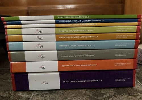 ATI nursing books set Edition 11.0 | eBay