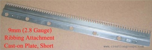 New Cast-on Comb Plate Short for 9mm Brother KR260 KR230 Singer SR150 ...
