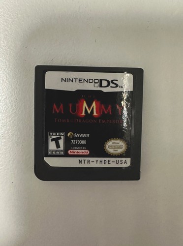 Mummy: Tomb of the Dragon Emperor (Nintendo DS, 2008) Card Only ...