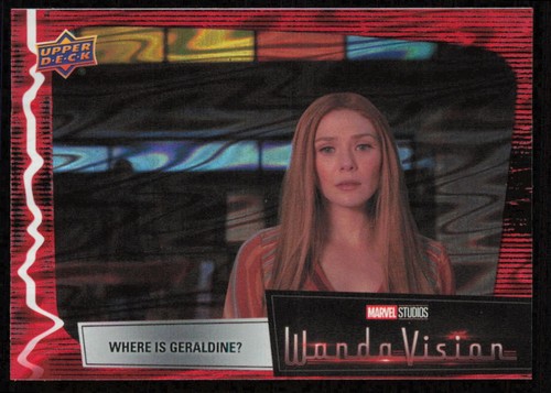 Wanda Vision 2022 Marvel Upper Deck Card #37 Scarlet Red | eBay