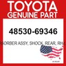 4853069346 Genuine Toyota ABSORBER ASSY, SHOCK, REAR, RH/LH 48530-69346 ...
