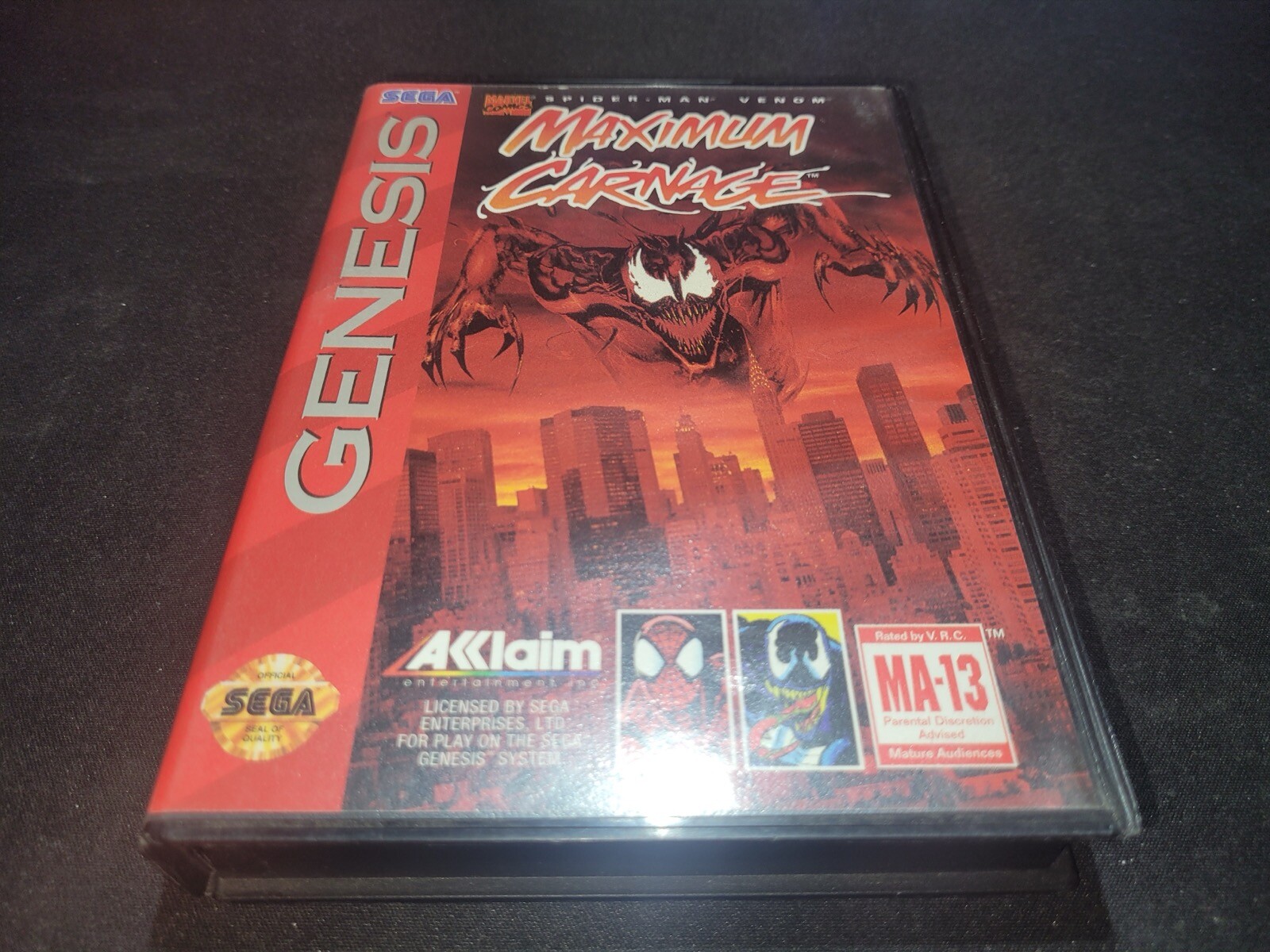Spider-Man & Venom: Maximum Carnage [QVC] Value - GoCollect (sega ...