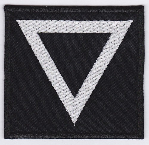 Triangle point down, esoteric - embroidered patch, BUY3 GET4, 8 X 8 cm ...