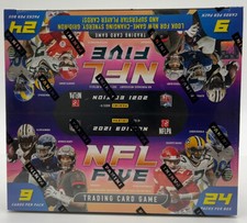 2021 Panini NFL Five Trading Card Game Checklist, Info, Boxes