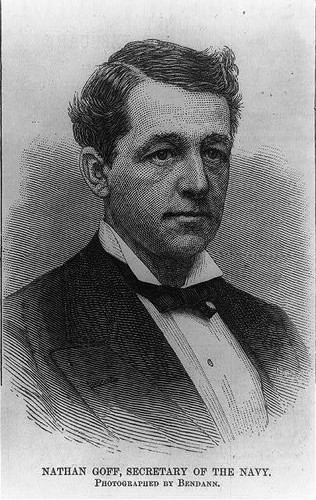 Photo:Nathan Goff, Secretary of the Navy, 1881 | eBay