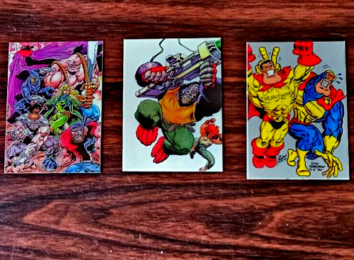 1994 Eclipse Comics Cards Illustrated Hero Team-UP #1 #2 #3 Promo Cards ...