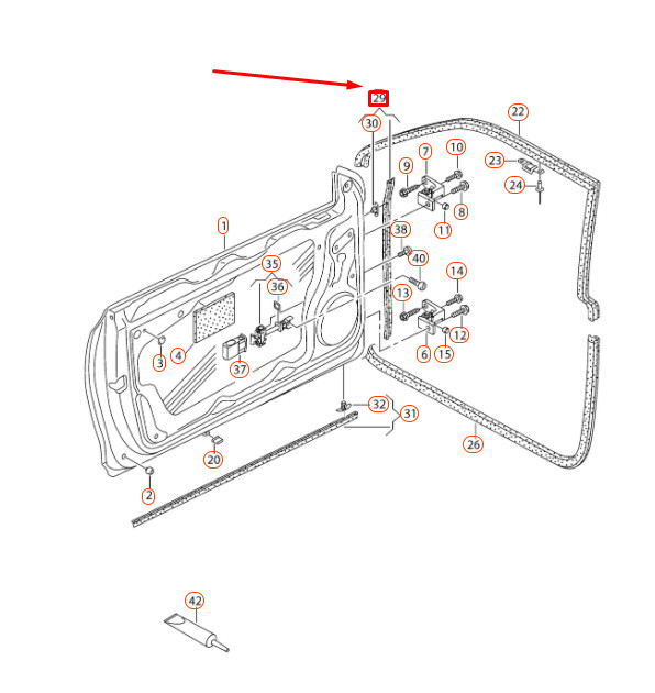 Genuine Brace Right VW SEAT Sharan Syncro 4Motion Alhambra 7N0821136A ...