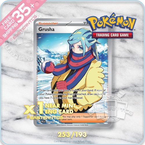 SINGLE Grusha 253/193 – Pokémon TCG Cards – Paldea Evolved ENG NM | eBay