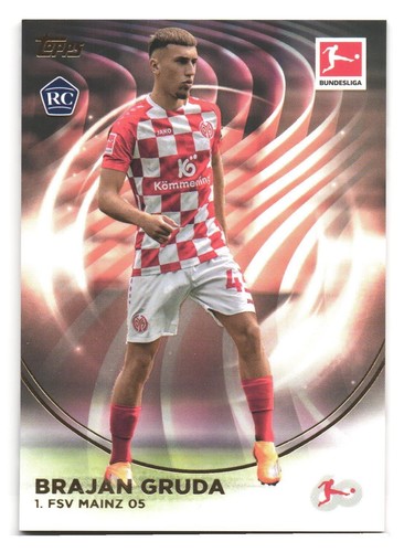 2023-24 Topps 60 Years of Bundesliga FSV mainz 05 Brajan Gruda RC | eBay