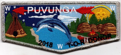 OA - Lodge 32 Puvunga Flap - S-?? - 2018 Tradeoree Donor | eBay