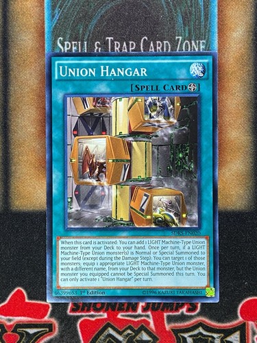Yugioh Union Hangar SDKS-EN020 Common 1st Ed NM | eBay