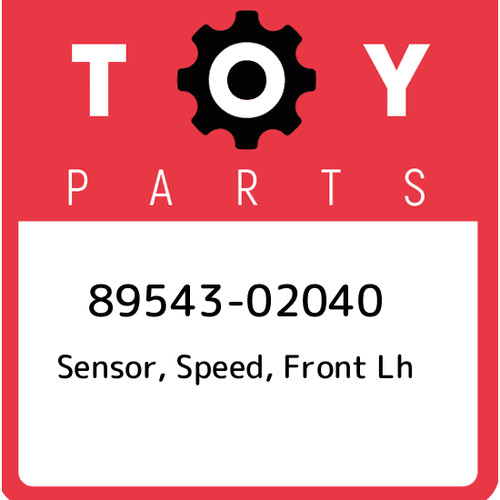 89543-02040 Toyota Sensor, speed, front lh 8954302040, New Genuine OEM ...