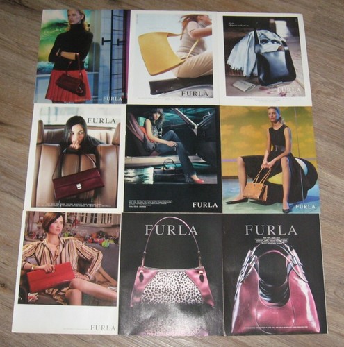 Furla ADs Handbags Purses original FULL PAGED magazine pages PHOTO ...