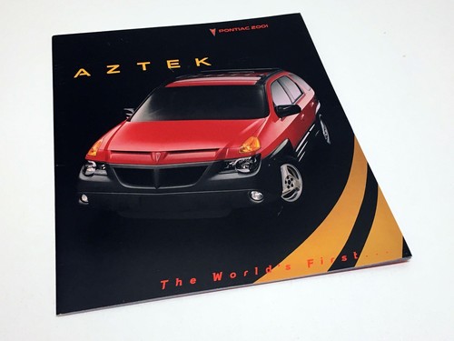 2001 Pontiac Aztek SRV Preview Brochure | eBay