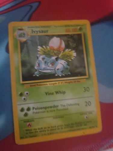 Pokémon TCG Ivysaur Base Set 30/102 Regular 1st Edition Uncommon | eBay