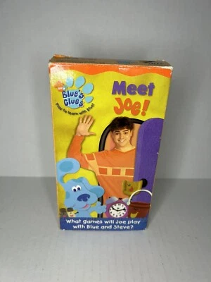 Blues Clues - Meet Joe (VHS, 2002) | Grelly USA