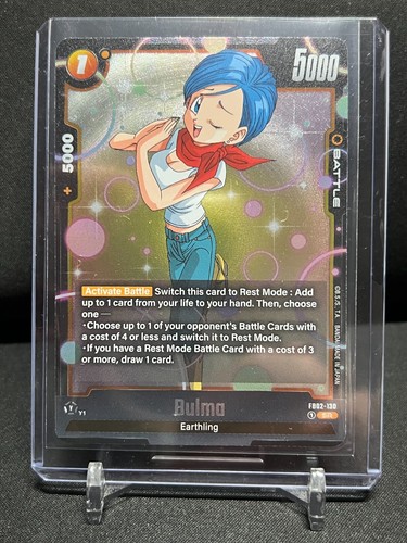Bulma FB02-130 SR Dragon Ball Super Fusion World - Blazing Aura NM English | eBay