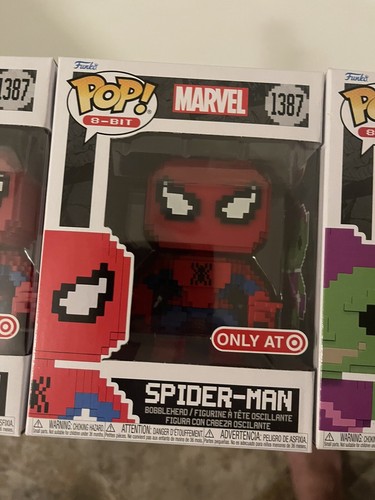 Funko Pop! 8-Bit Marvel Spider-Man 1387 Target Exclusive | eBay
