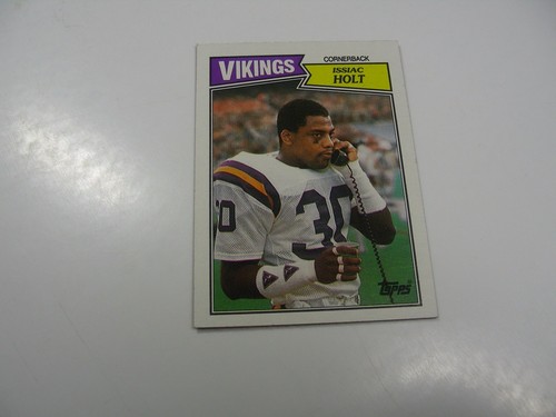 Issiac Holt 1987 Topps ROOKIE CARD #210 | eBay