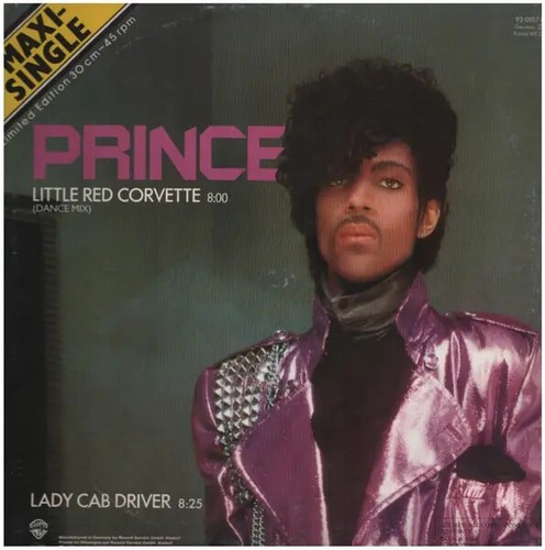 Prince Little Red Corvette / Lady Cab Driver Vinyl Single 12inch NEAR ...