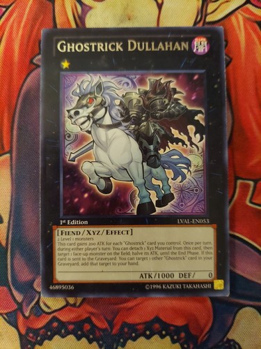 Ghostrick Dullahan Yu-gi-oh LVAL-EN053 | eBay