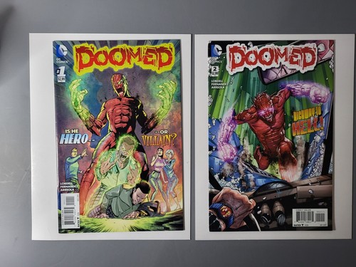 Doomed (2) Comic Lot Issues 1 & 2 DC Comics 2015 | eBay