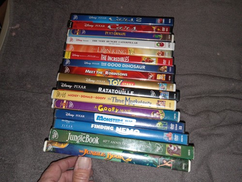 Disney Pixar DVD Lot~Three Musketeers/Jungle Book 1 & 2/Goofy Movie/Toy ...