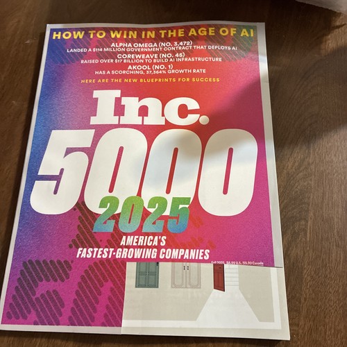 INC. 5000 MAGAZINE SEPT 2025 America’s Fastest Growing Companies | eBay