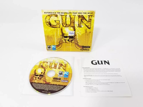 GUN - PC Game by Activision 2005 - Windows XP, 7, - Disc, Case and ...