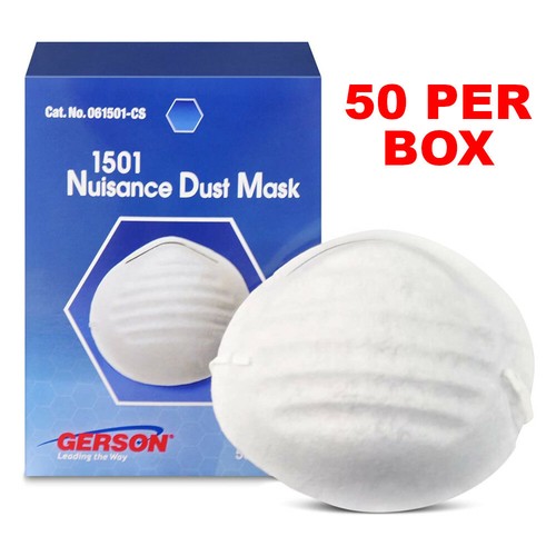 Gerson 1501 Nuisance Dust Mask (50 Per Box) | eBay
