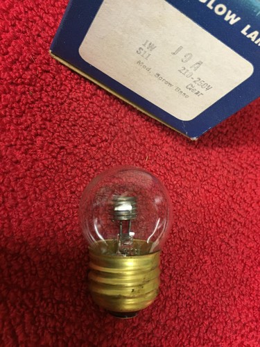 J9A LAMP NEON 210-250V .005 AMPS NE56 NEW OLD STOCK | eBay