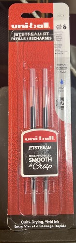35973 Uni-Ball 207 Jetstream RT Refill, Medium 1.0mm, Blue Ink, 1 Pack ...