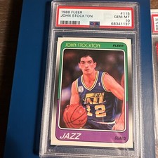 John Stockton Basketball Trading Card Database