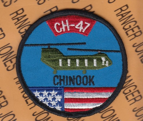 US Army Aviation CH-47 Chinook Helicopter ~3" patch m/e | eBay