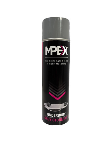 Mpex Grey Stone Chip Anti Gravel Aerosol Spray Paint Oversprayable ...