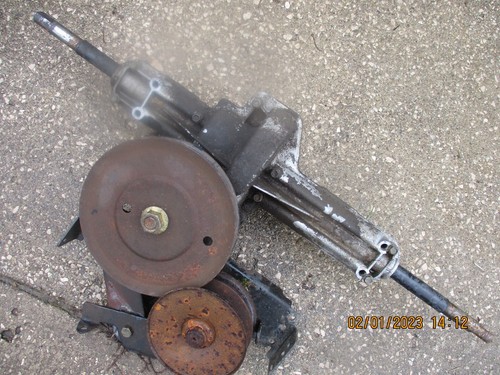 USED MTD SINGLE SPEED TRANSAXLE #618-04072 REMOVED FROM A G.RUNNING ...