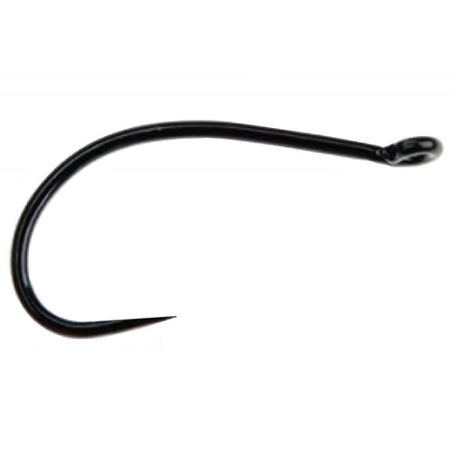 AHREX FW521 HOOK - Fly Tying Barbless Emerger Hooks Black - 24 Pack NEW ...