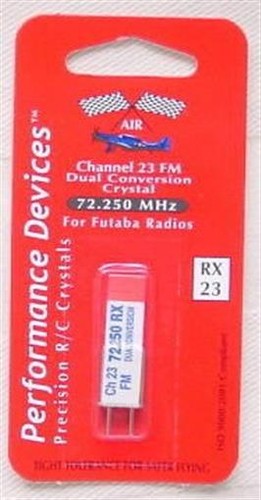 Futaba 72Mhz FM Dual Conversion Receiver Crystal -CH23 | eBay