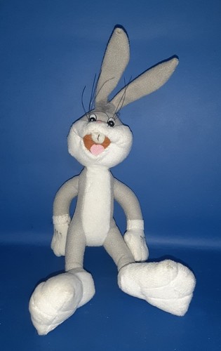 Bugs Bunny 11 13/16in Looney Tunes Plush Snowman Parque WARNER BROS ...