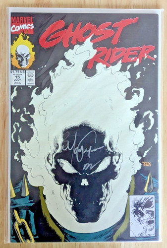 Ghost Rider #15 - Glow in the Dark - Signed by Mark Texeira - Marvel ...